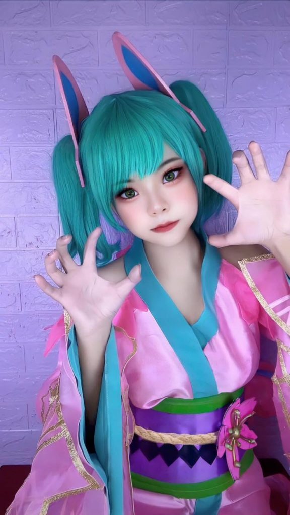 Gái xinh cosplay Capheny Kimono khiến game thủ LQMB mê mệt - Thapdien.com