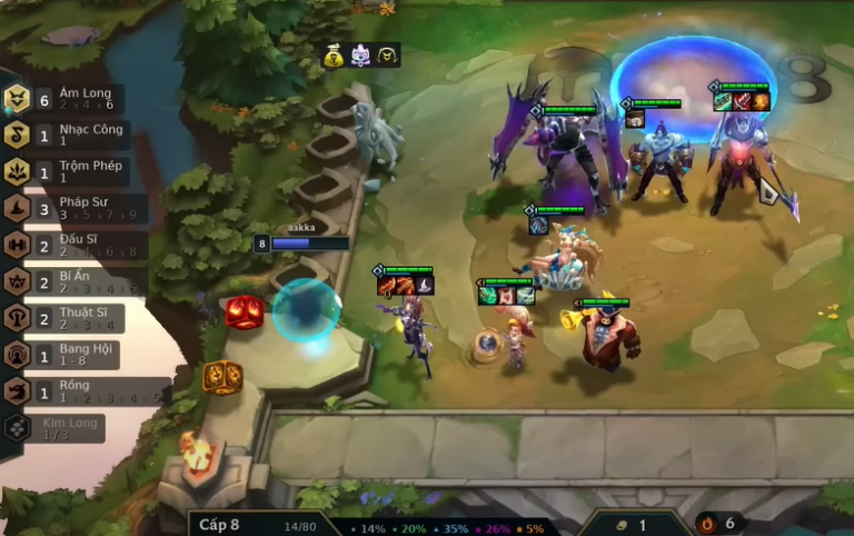 Đội hình Zyra Carry Ám Long DTCL mùa 7.5 hot meta TFT - Thapdien.com